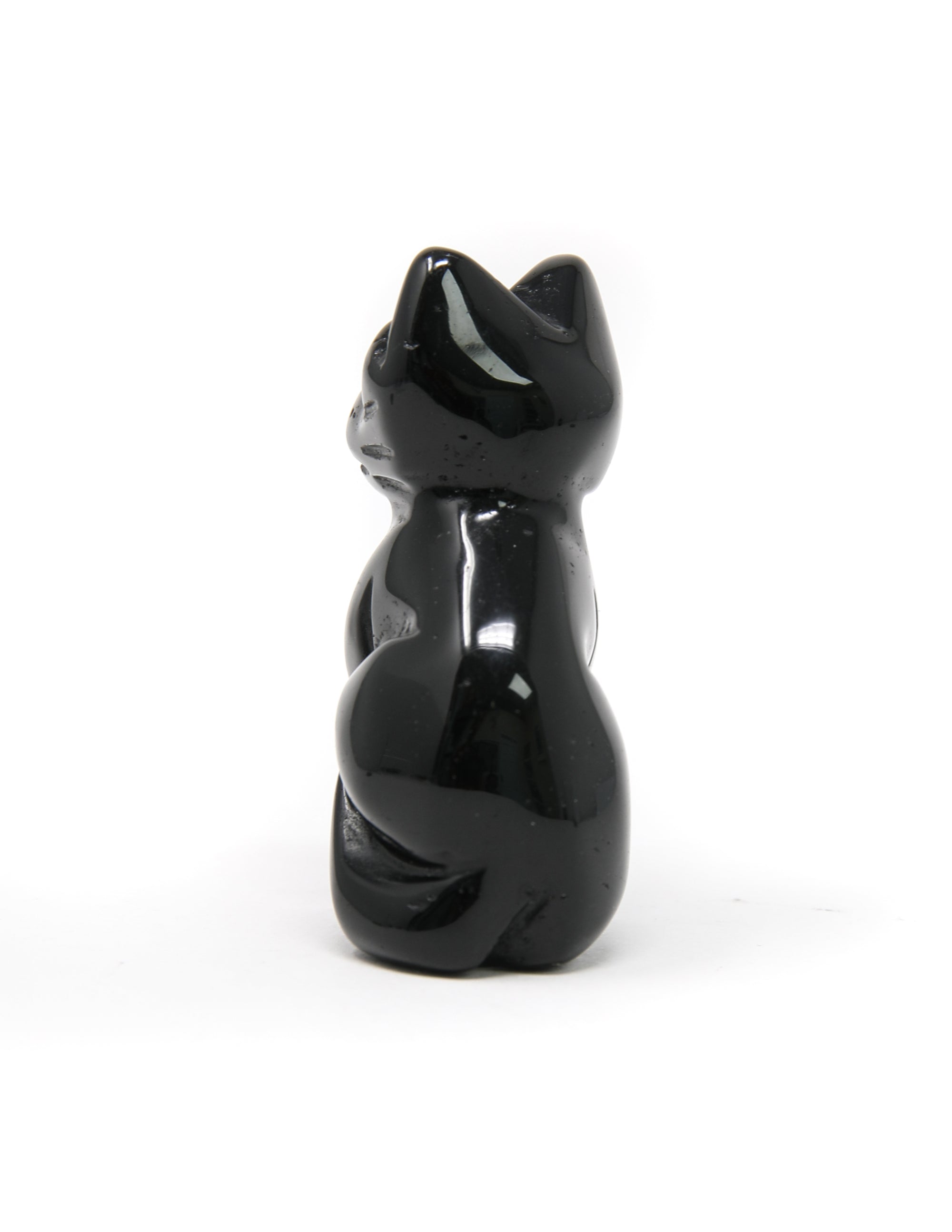 Black Obsidian Cat – londongemstore